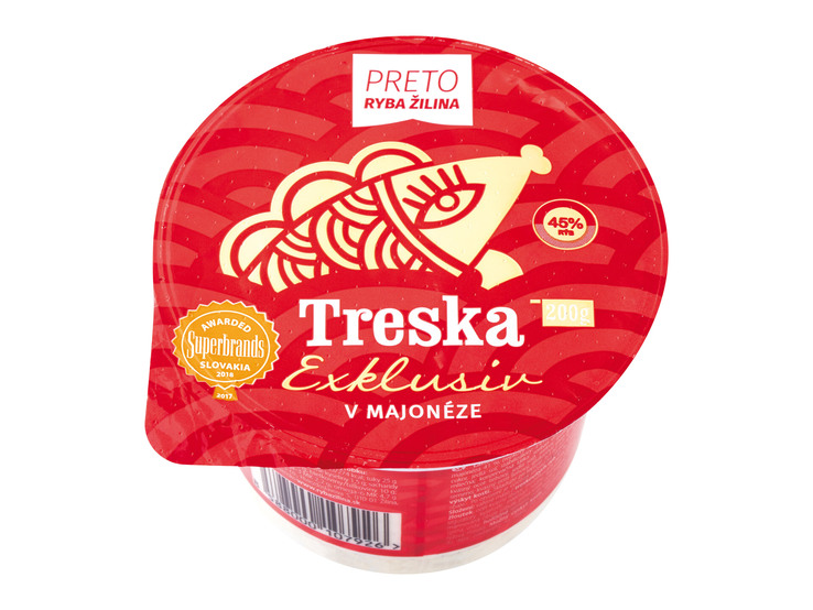 Akcia na Treska v majonéze Exklusiv za 1 €, Nákup za euro - od Pondelka ...